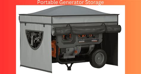 Learn To Store Your Portable Generator Safely