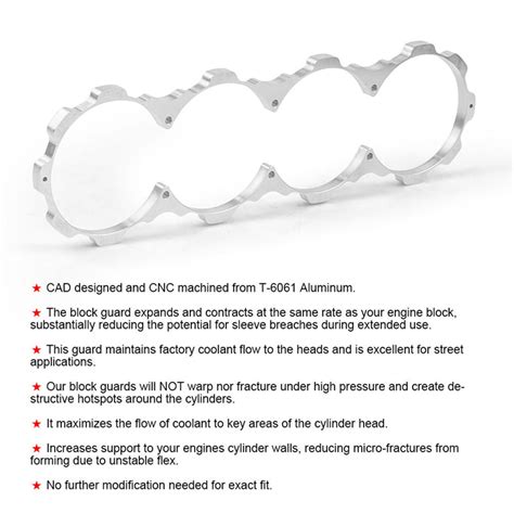 Honda D16 D15 D16z6 D16y Automobile Modified Engine Block Protection Cover Daysyore