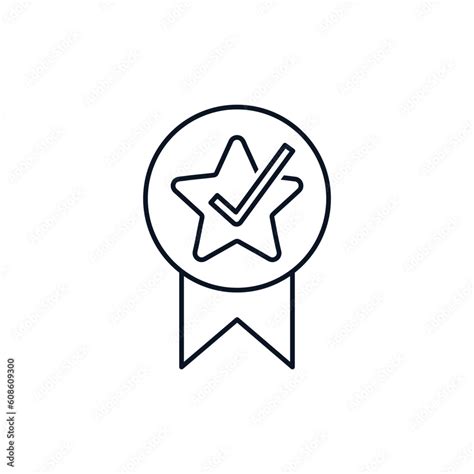 Achieved Victory A Badge Of Distinction For A Successfully Completed Task Insignia Rank