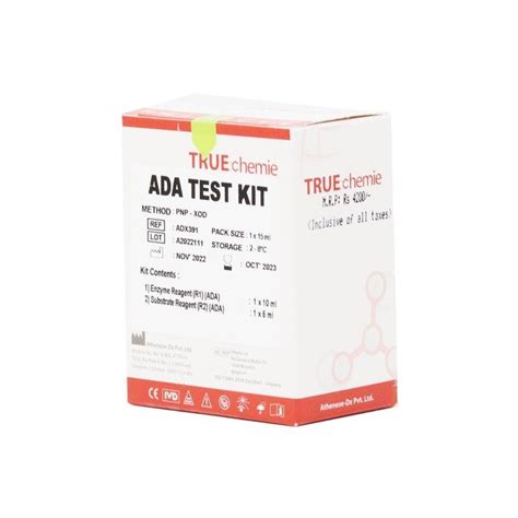 ADA Test Kit X ML Quantify Ada Activity Quicklab