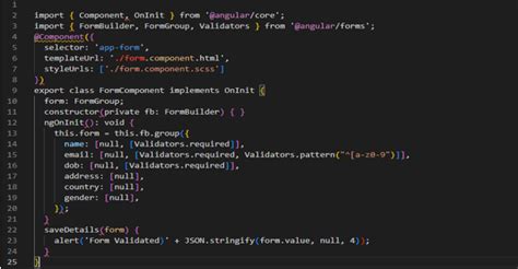 Angular Material Form Example How To Create Angular Material Form