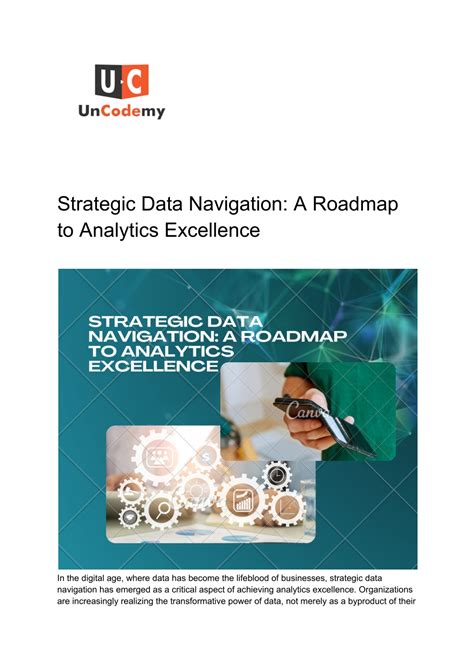 PPT Strategic Data Navigation A Roadmap To Analytics Excellence PowerPoint Presentation ID