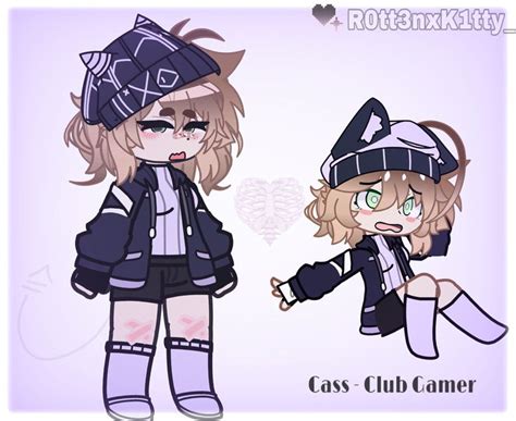 ω ₎ Gacha Club Preset My Style 🗯️ Club Design Cute Doodles
