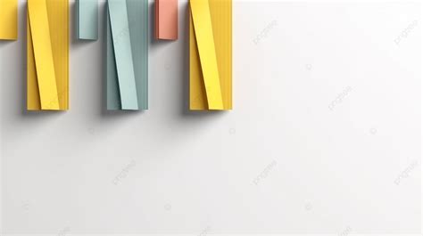 사용자 지정 디자인을 위한 빈 종이 스트립을 들고 있는 노란색 핀이 있는 흰색 배경 3d 렌더링 공지 사항 게시판 스틱 노트 노트 배경 일러스트 및 사진 무료 다운로드