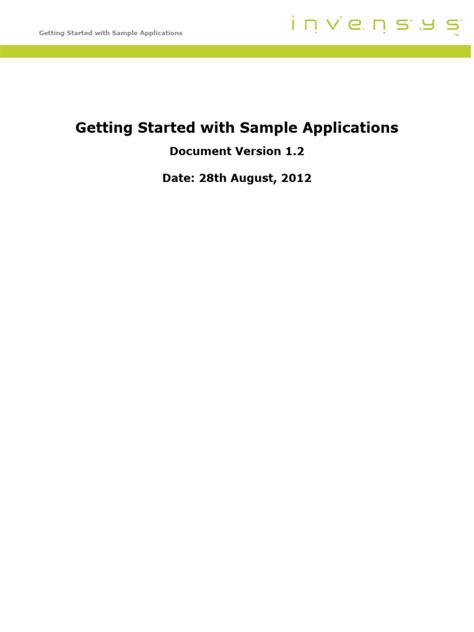Getting Started With Sample Applications Pdf Ios Databases