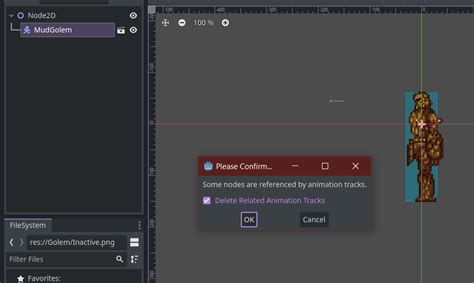 some nodes are referenced by animation tracks when deleting instance