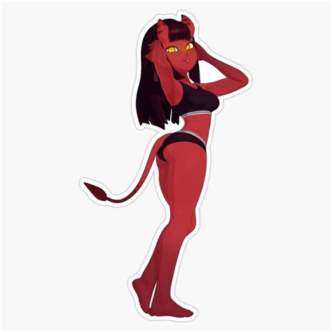 Sexy Anime Vampire Girl Sticker Vinyl Waterproof Sticker