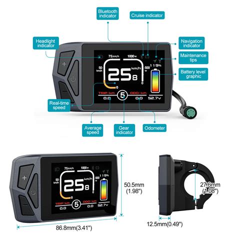 Ekd01 500c Dz40 Dpc18 Display Uart Protocol For Bafang Hub Mid Motor