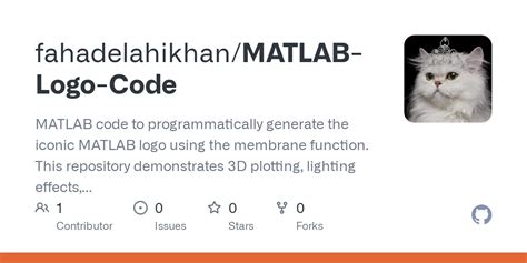 Github Fahadelahikhanmatlab Logo Code Matlab Code To Programmatically Generate The Iconic