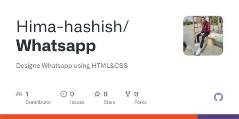 Github Hima Hashishwhatsapp Designe Whatsapp Using Htmlandcss