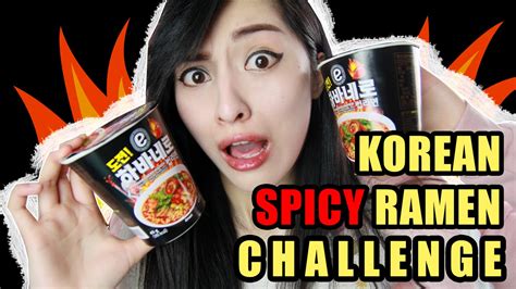Korean Spicy Ramen Challenge Worlds Spiciest E Mart Habanero Ramen