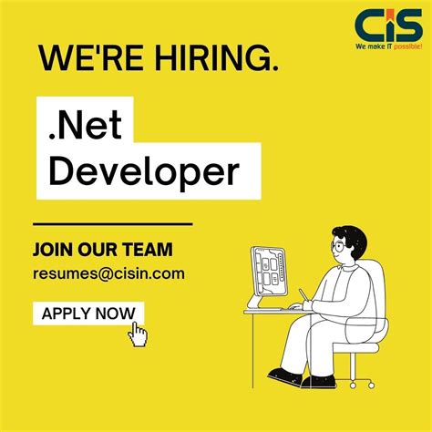 Cis Hr Anu On Linkedin Dotnetdeveloper Dotnetjobs Dotnetcareer