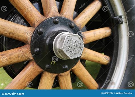 Essex Sedan Wooden Wheels Editorial Stock Image Image Of Classic
