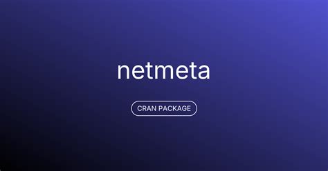 Netmeta Network Meta Analysis Using Frequentist Methods Crane