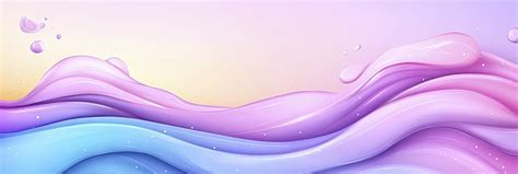 Dreamy Pastel Abstract Background With Flowing Waves Light Feeling Waves Background Image And