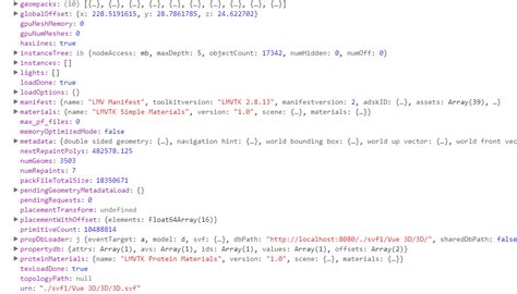Autodesk Viewer Lack Of Data With Local Svf File Stack Overflow