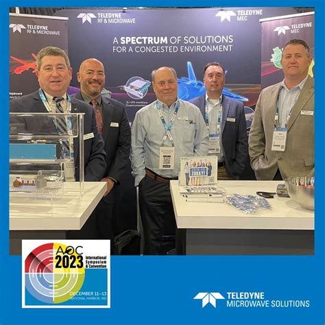 Teledyne Microwave Solutions Tms On Linkedin Aoc2023 Ew
