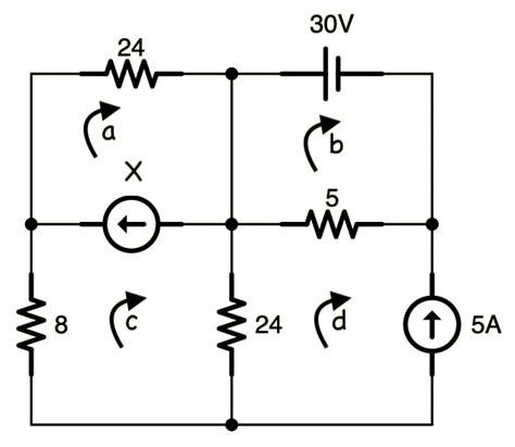 Solved Using Mesh Analysis Calculate The Mesh Value A If Chegg