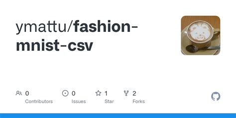 Github Ymattufashion Mnist Csv