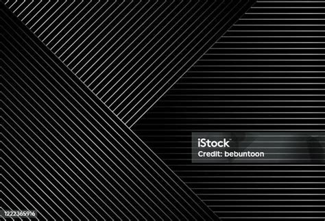 대각선 그라데이션 벡터 복고풍 선 패턴 디자인과 추상적 인 검은 색 배경 흑백 그래픽입니다 0명에 대한 스톡 벡터 아트 및 기타 이미지 Istock