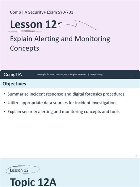 Sy0 701 Lesson 12 Pdf Computer Data Storage Security
