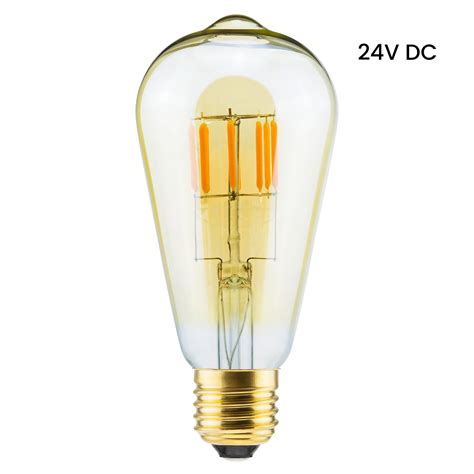 Segula Led Bulb 24v Dc E27 6w Rustika 919 Dimmable Uk