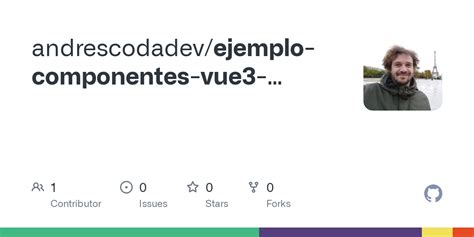 Github Andrescodadevejemplo Componentes Vue3 Composition Api