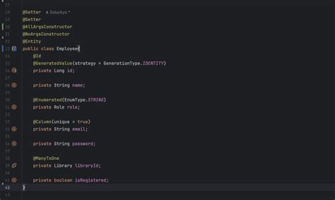 Java Почему не работают аннотации Getter Setter Stack Overflow на