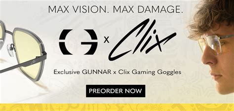 Clix Blue Light Gaming Goggles Gunnar Optiks
