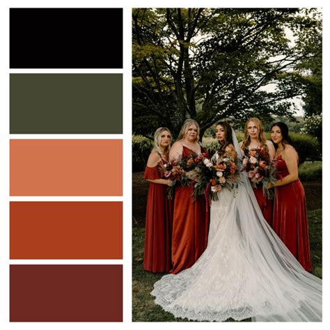 Cute Color Schemes For Weddings