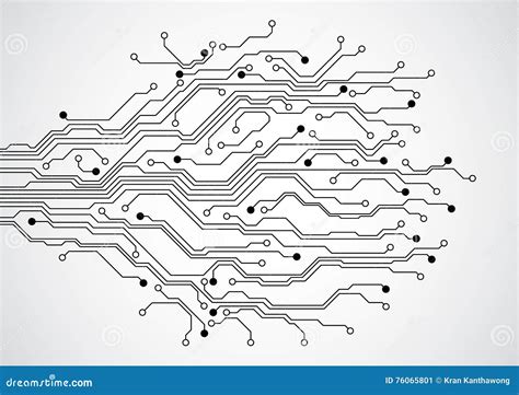 abstract futuristic technology circuit board concept background