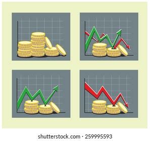 Currency Chart Stock Vector Royalty Free 259995593 Shutterstock