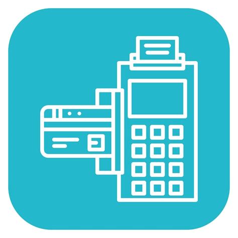 Premium Vector Pos Terminal Vector Illustration