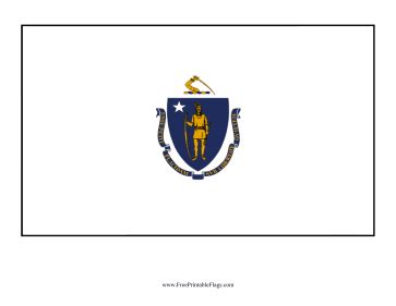 Flag Of Massachusetts