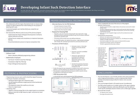 developing infant suck detection interface ppt download