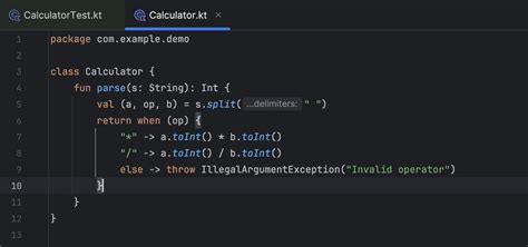 Tutorial Test Driven Development With Kotlin Intellij Idea Documentation
