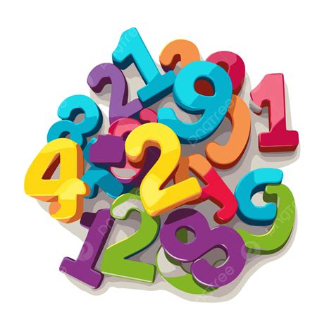 숫자 클립 아트 무료 숫자 일러스트 A8394371