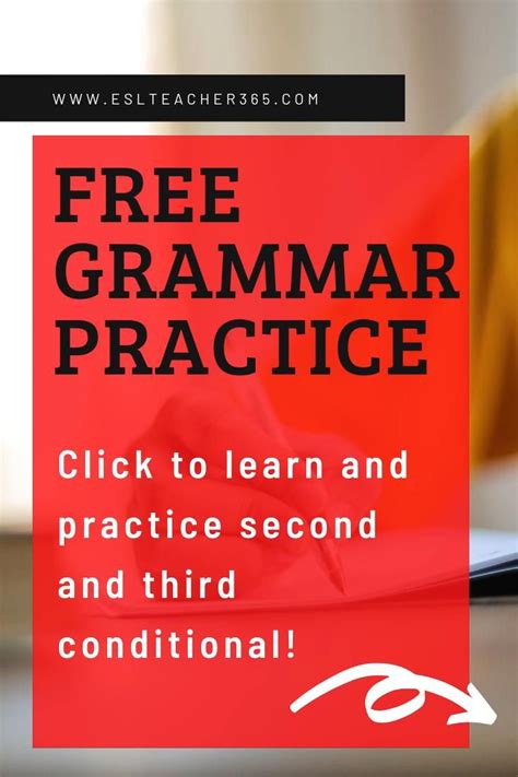 Free Grammar Practice Second And Third Conditional English Grammar