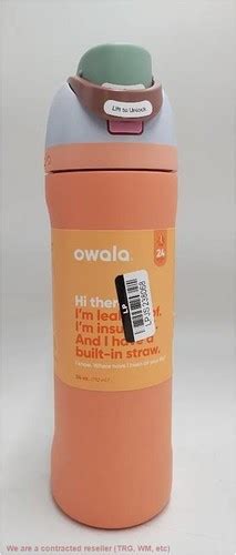 Owala Freesip 24oz Stainless Steel Water Bottle Tangy Tango Read