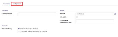 Odoo 15 Pricelists In PoS Module Odoo V15 Community Edition