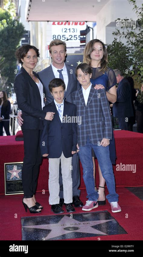 Simon Baker Is Honoured With A Star On The Hollywood Walk Of Fame