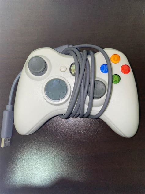 Xbox 360 Wired Controller Video Gaming Gaming Accessories Controllers On Carousell