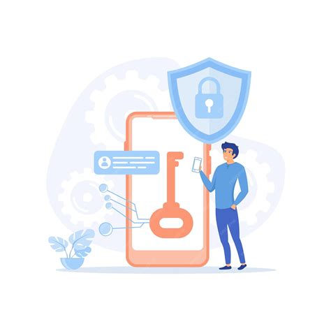 Premium Vector | Data protection data security and privacy and internet security flat vector ...