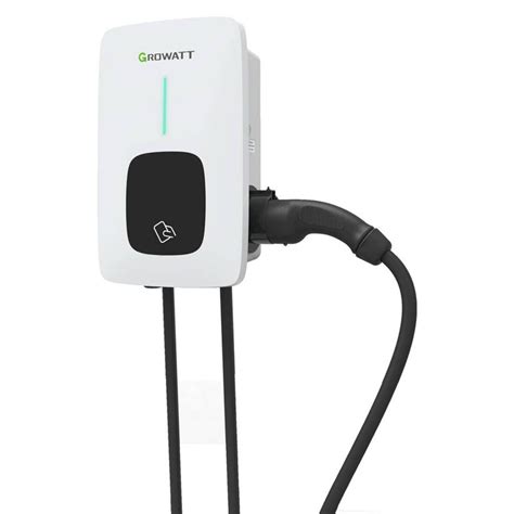 Growatt Type 2 Ev Charger 7kw Single Phase 5m Cable Ip65 Thor 07as P