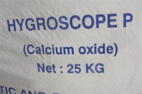Imported Calcium Oxide For Rubber Industry Packaging Type Bag At ₹ 88