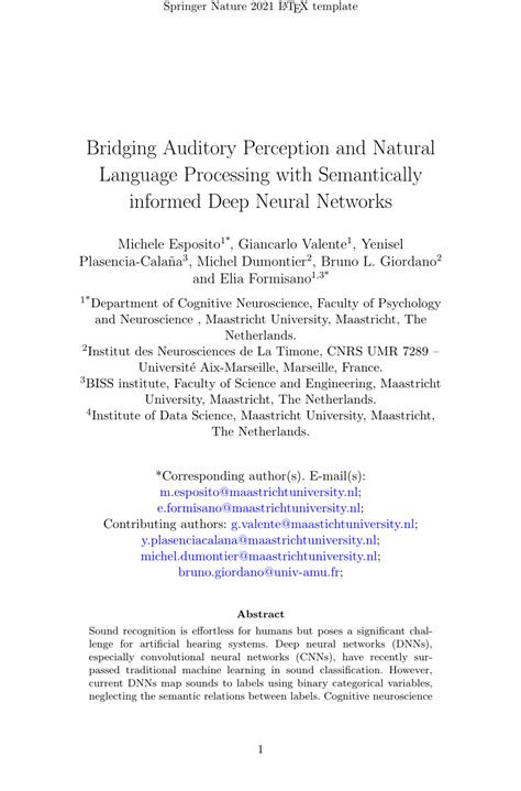 pdf bridging auditory perception and natural language processing with