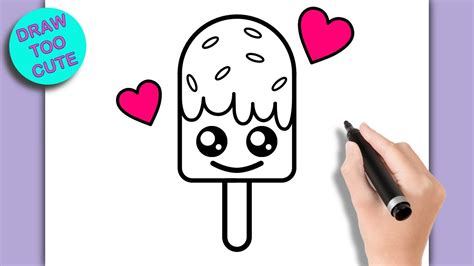 How To Draw Cute Ice Lolly
