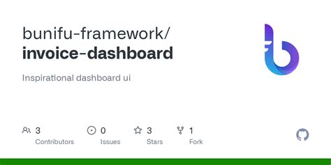 GitHub Bunifu Framework Invoice Dashboard Inspirational Dashboard Ui