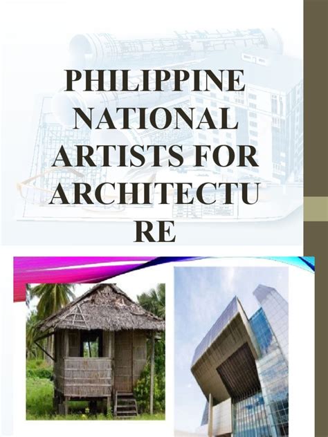 141 National Artists In Architecture Pdf Philippines
