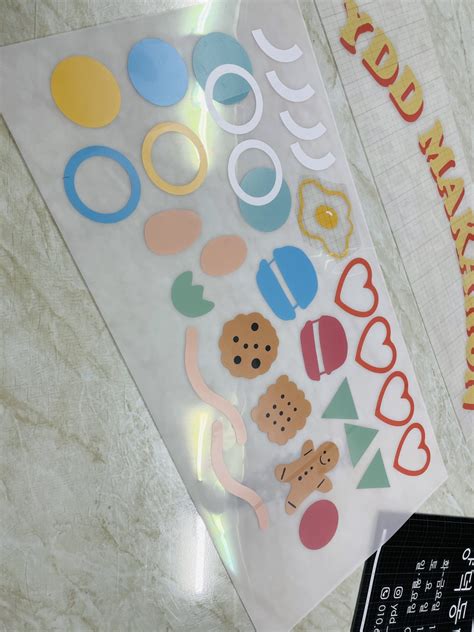 마카롱 가게 인테리어 스티커 시트지 시트컷팅 포인트 엣지 인테리어 감성 광거 홍보 포토존 유리 창 문 입구 미니 간판 디자인